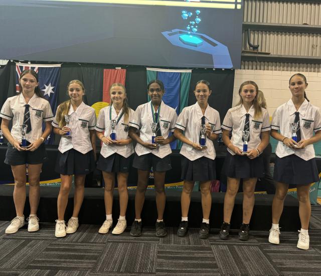 Netballers nab top gong at school awards - Beaudesert Times