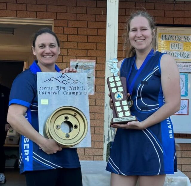Netballers shoot for glory - Beaudesert Times