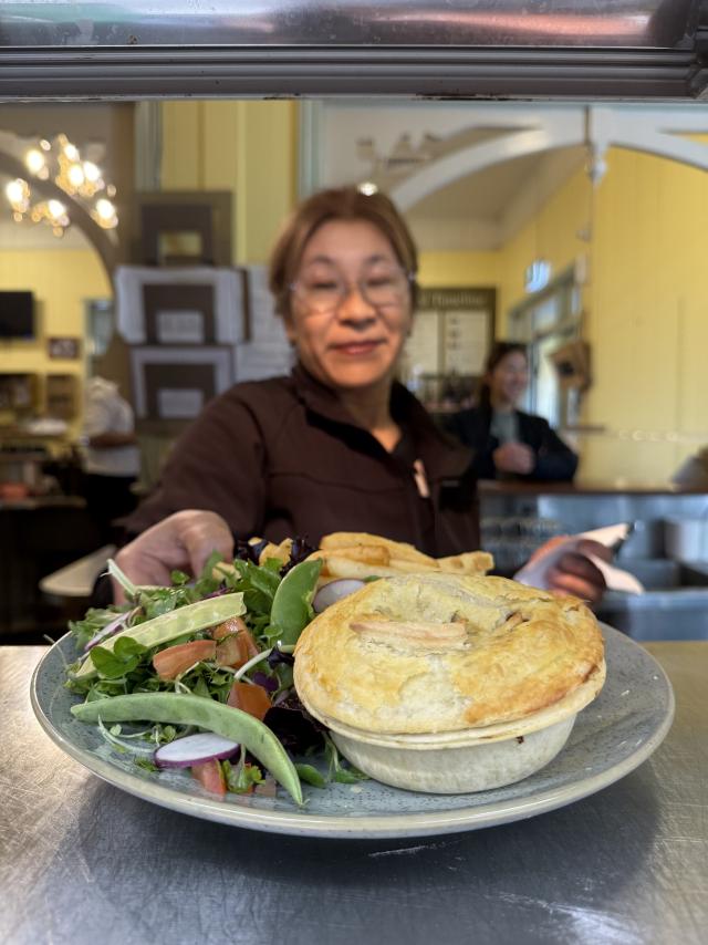 Gisler pie for O'Reilly's - Beaudesert Times